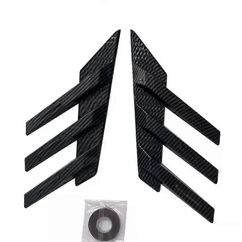 Universal Rear Windshield Side Spoiler Side Vents Decoration General ...