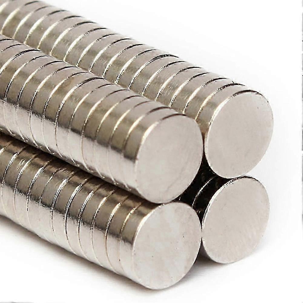 For 100Pcs 8x2mm N50 Super Strong Round Disc Blocks Rare Earth ...