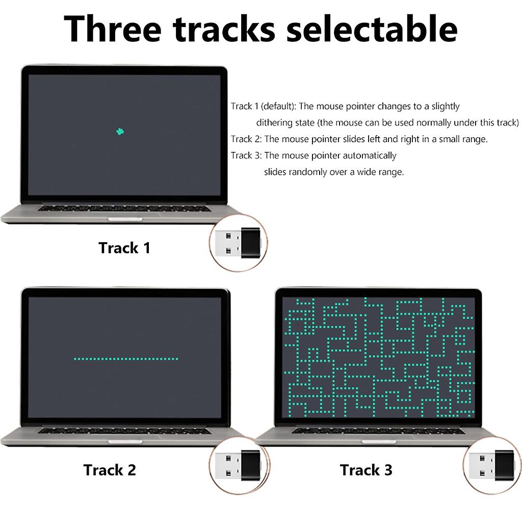 Mouse Jiggler Usb Mouse Mover Mouse Movement Simulator For Computer ...