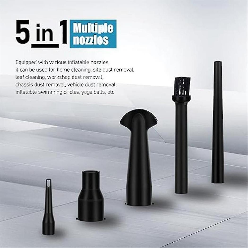 Cordless Air Duster For 18v Battery, 40000rpm Compressed Air Duster For ...