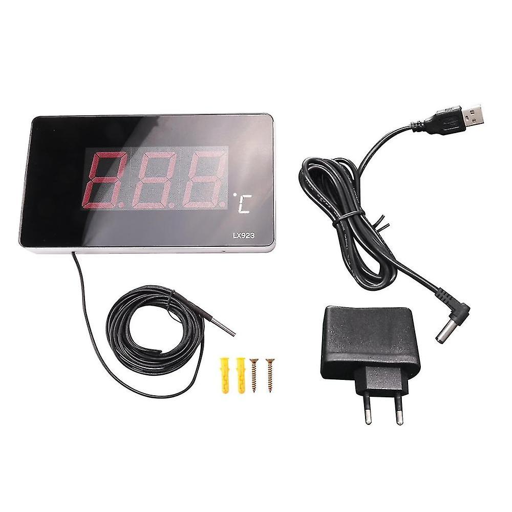 Pool Thermometer With Led Display And Waterproof Probe Thermometer For ...