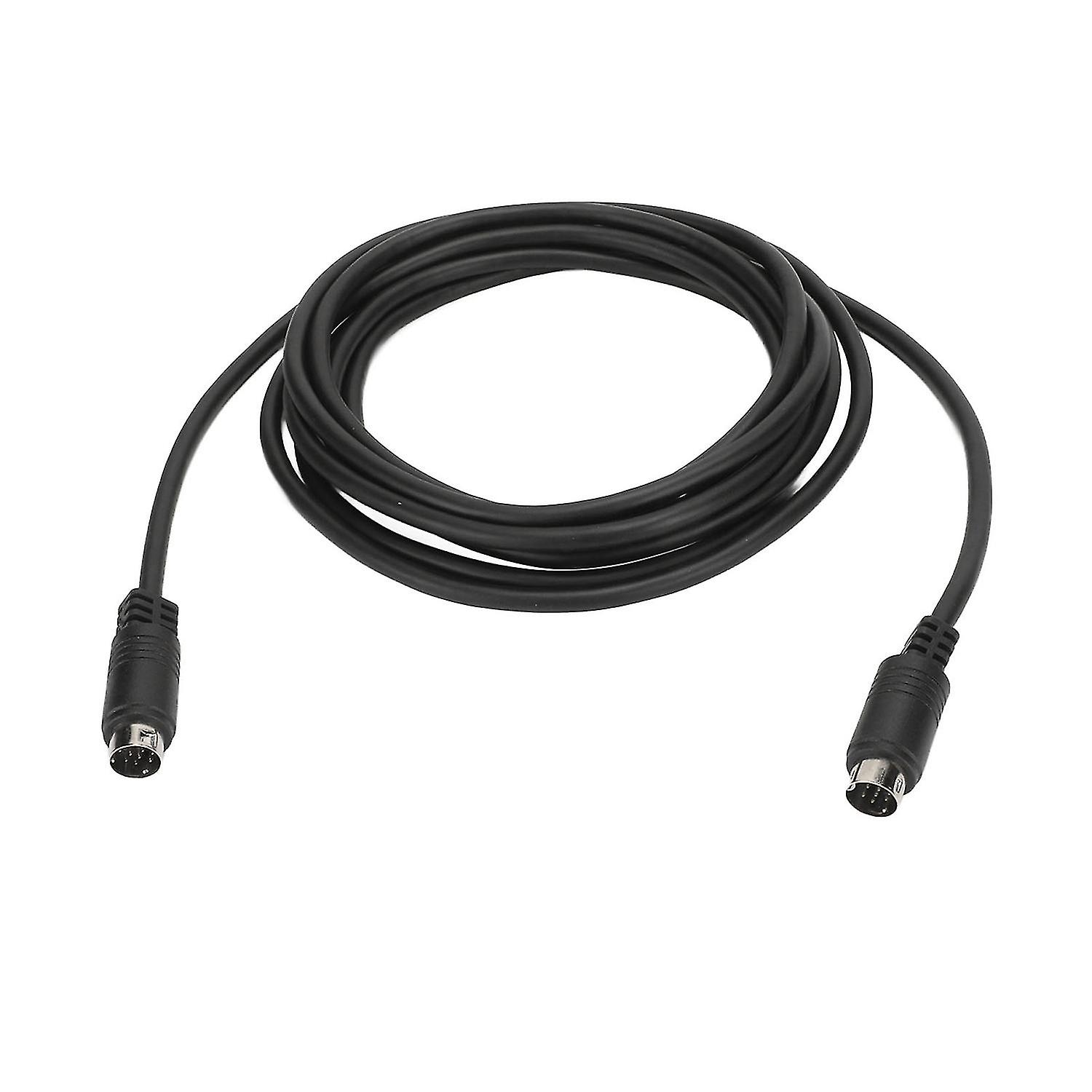 9 Pin Male to 9 Pin Male Sound Input Cable Professional Mini Din 9PIN ...