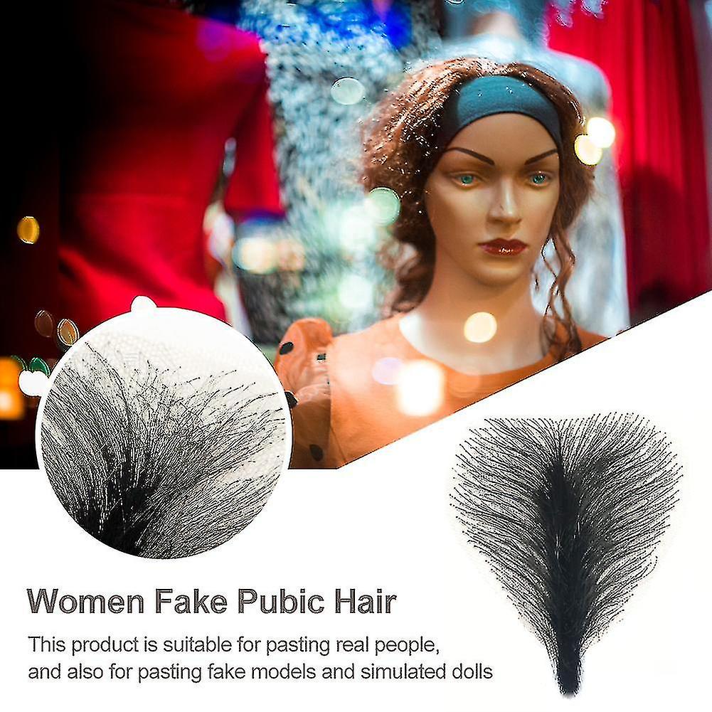Body Hair Fake Pubic Hair Stickers Silicone Doll Simulation Pubic ...