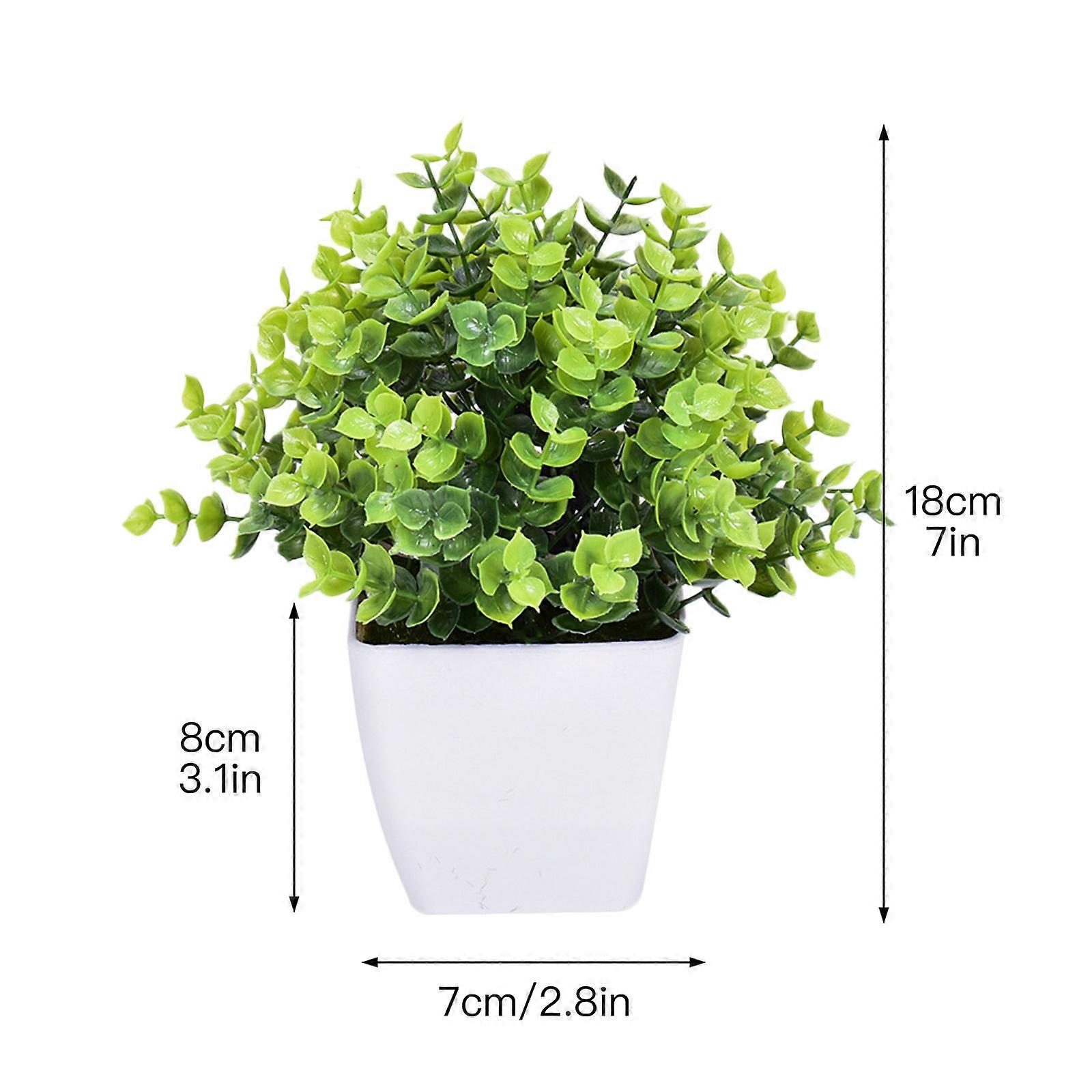 Simulated Plant Potted Plants Green Plants Artificial Flowers Plastic ...