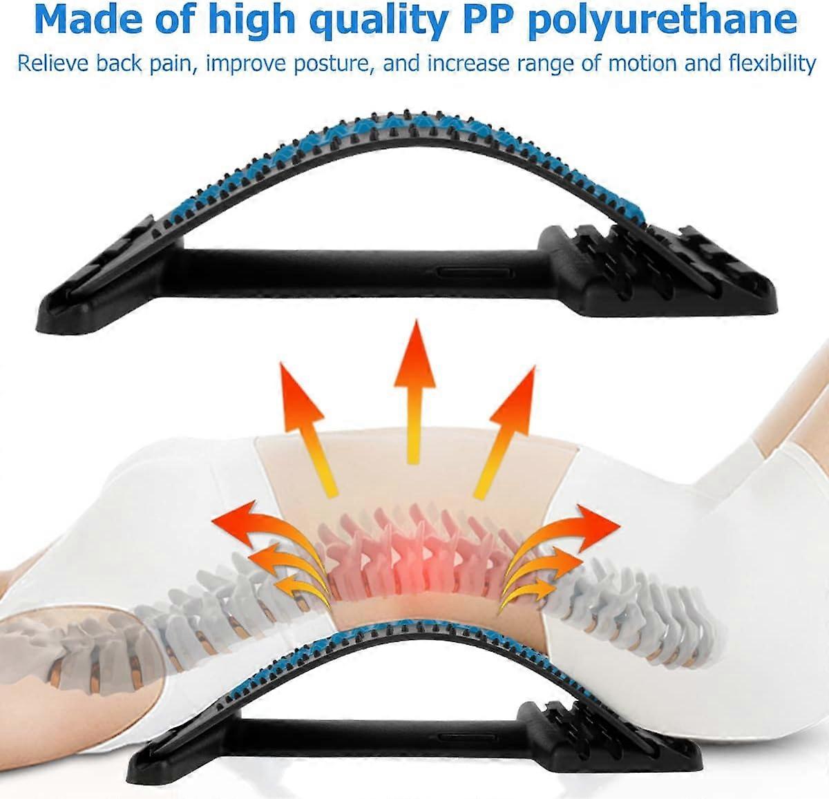 Back massagers, Magic stretcher fitness, back trainer to relieve back ...