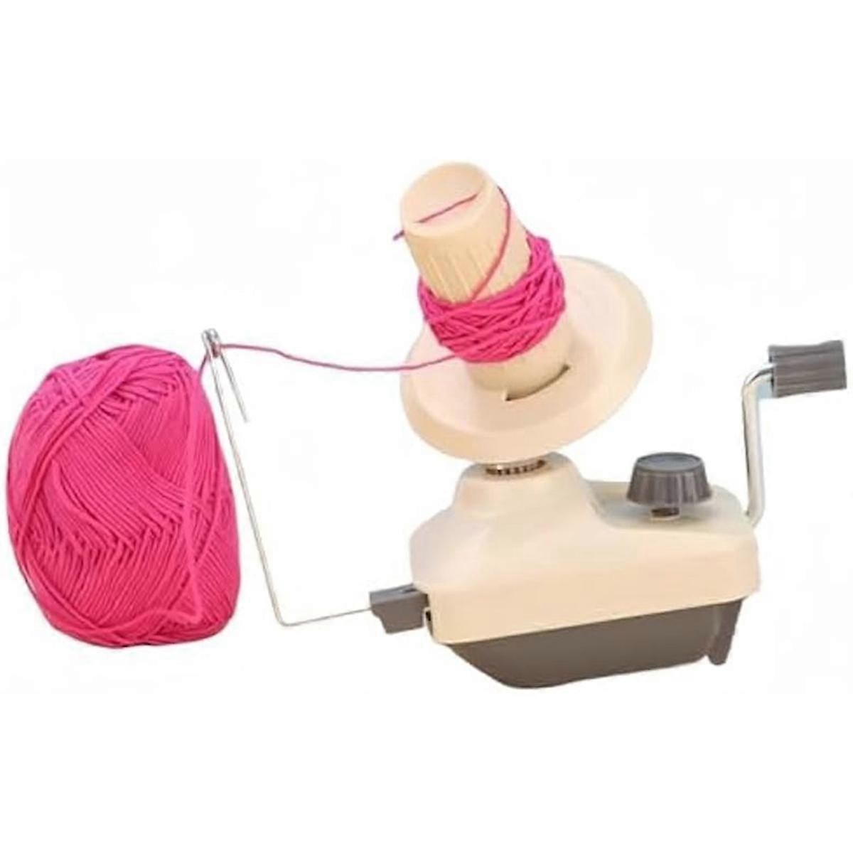 Yarn Winder Fiber Needle Craft Yarn Ball Winder Holder Hand Operated ...