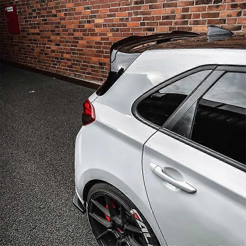 Bakre spoiler Wing i30N Hatchback Rear Trunk Spoiler Lip Wing För ...