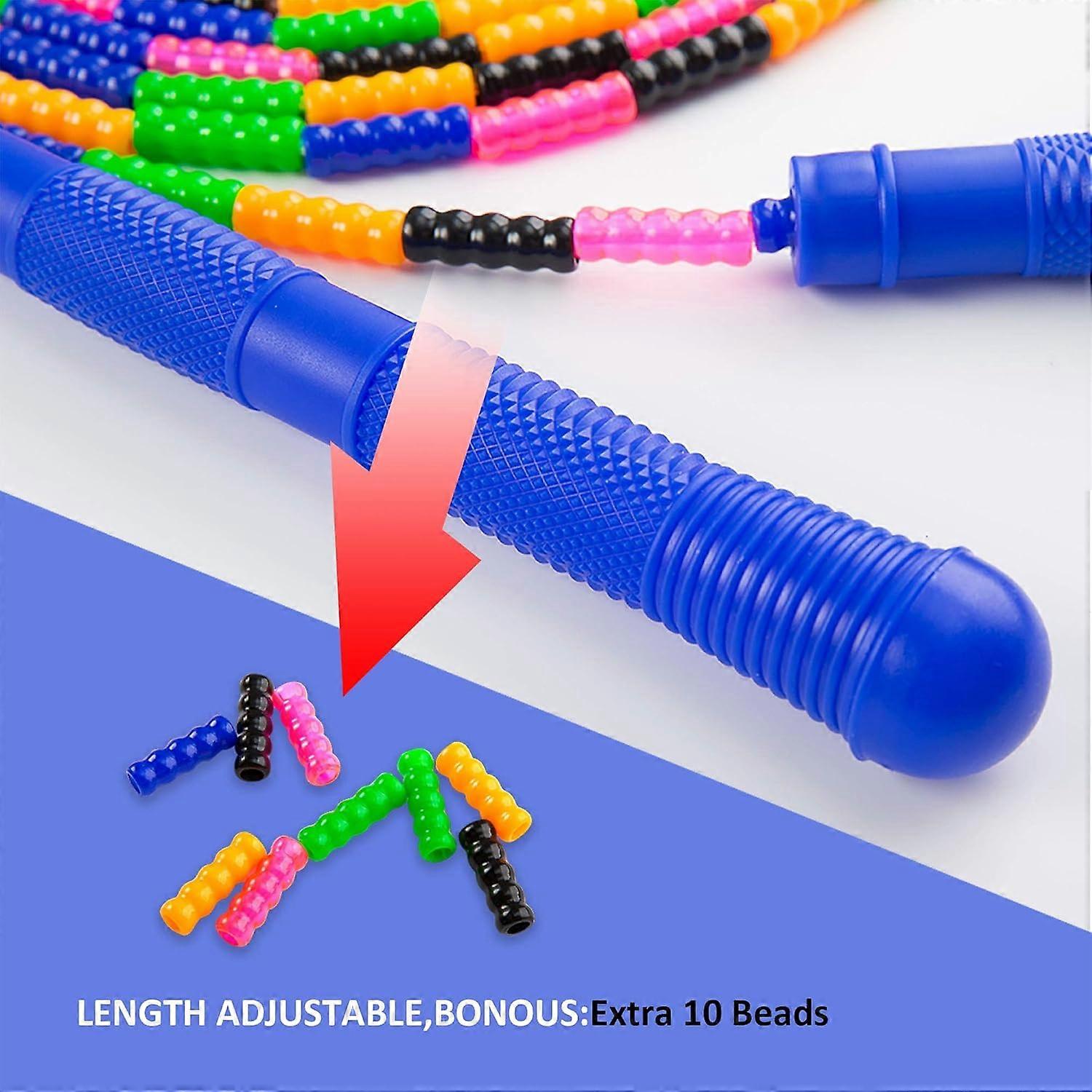 Long jump rope, double Dutch jump rope 16 feet 2-pack, plastic ...