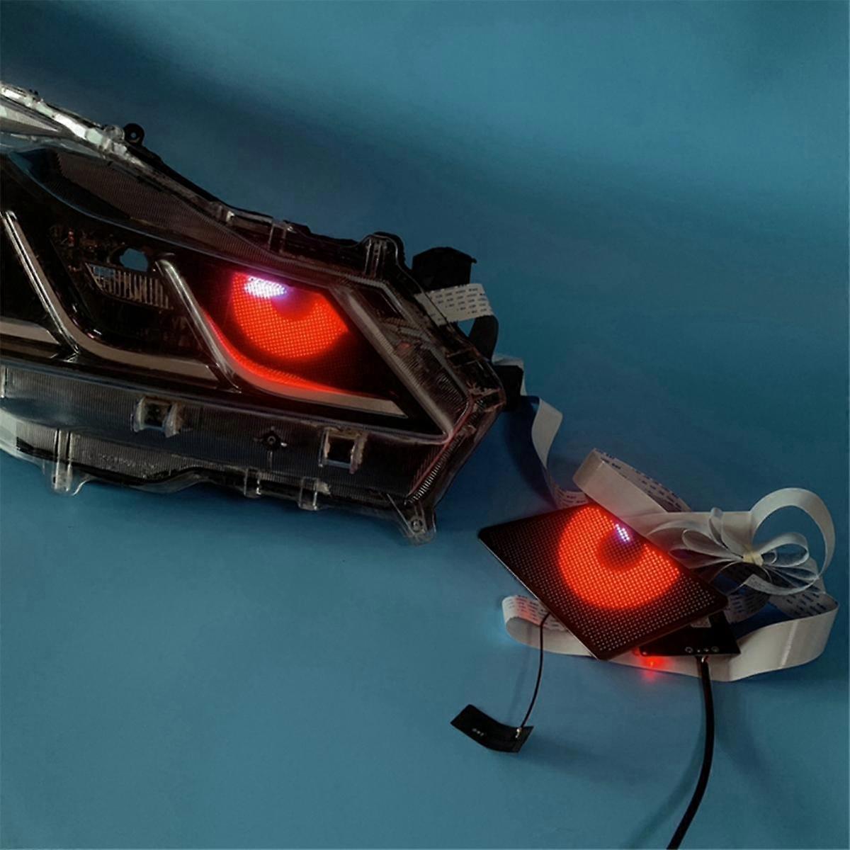 12V Devil'S Eyes LED Display Panel Eyes Winking Screen APP Programmable ...