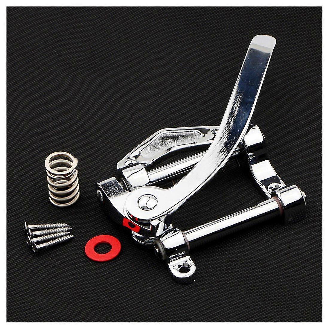 Guitar Vibrato Tailpiece Tremolo, Flat Top Body Tremolo Unit Vibrato Bridge for Tele, SG, LP ...
