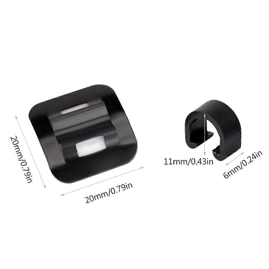 5/10set Bike Cable Base Guide Portable Bike Cable Base Guide Clamps ...