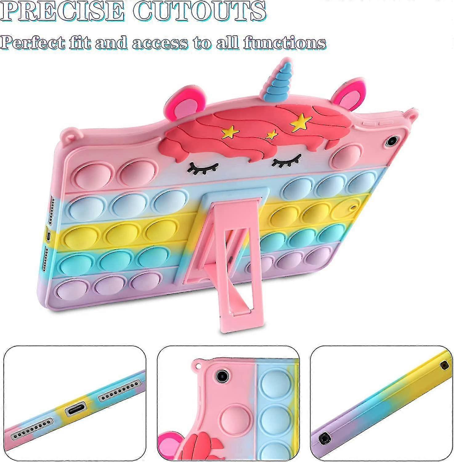 Ipad 10.2 Case Ipad 9th 8th 7th Generation Case With Kickstand Lanyard ...