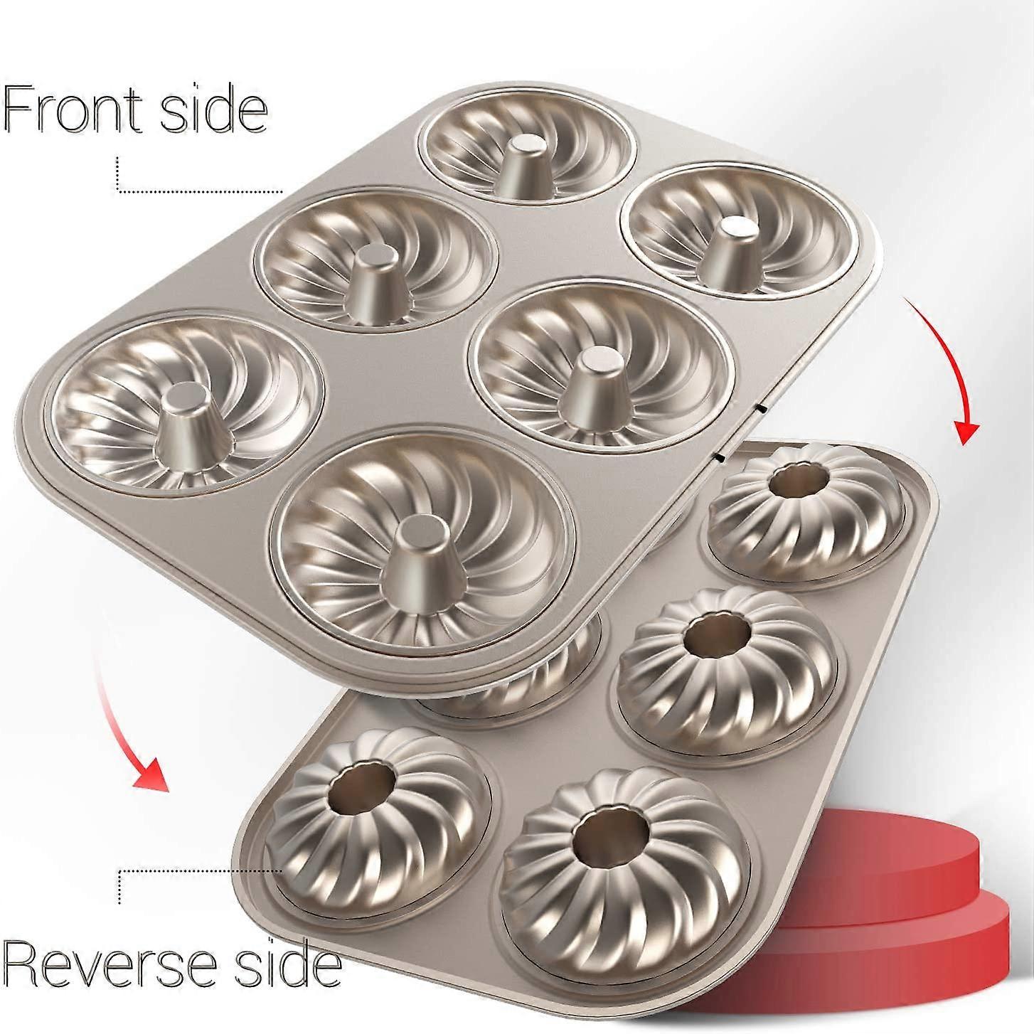 Donut Pan For Baking, Beasea 2 Pack Donut Mold | Fruugo UK