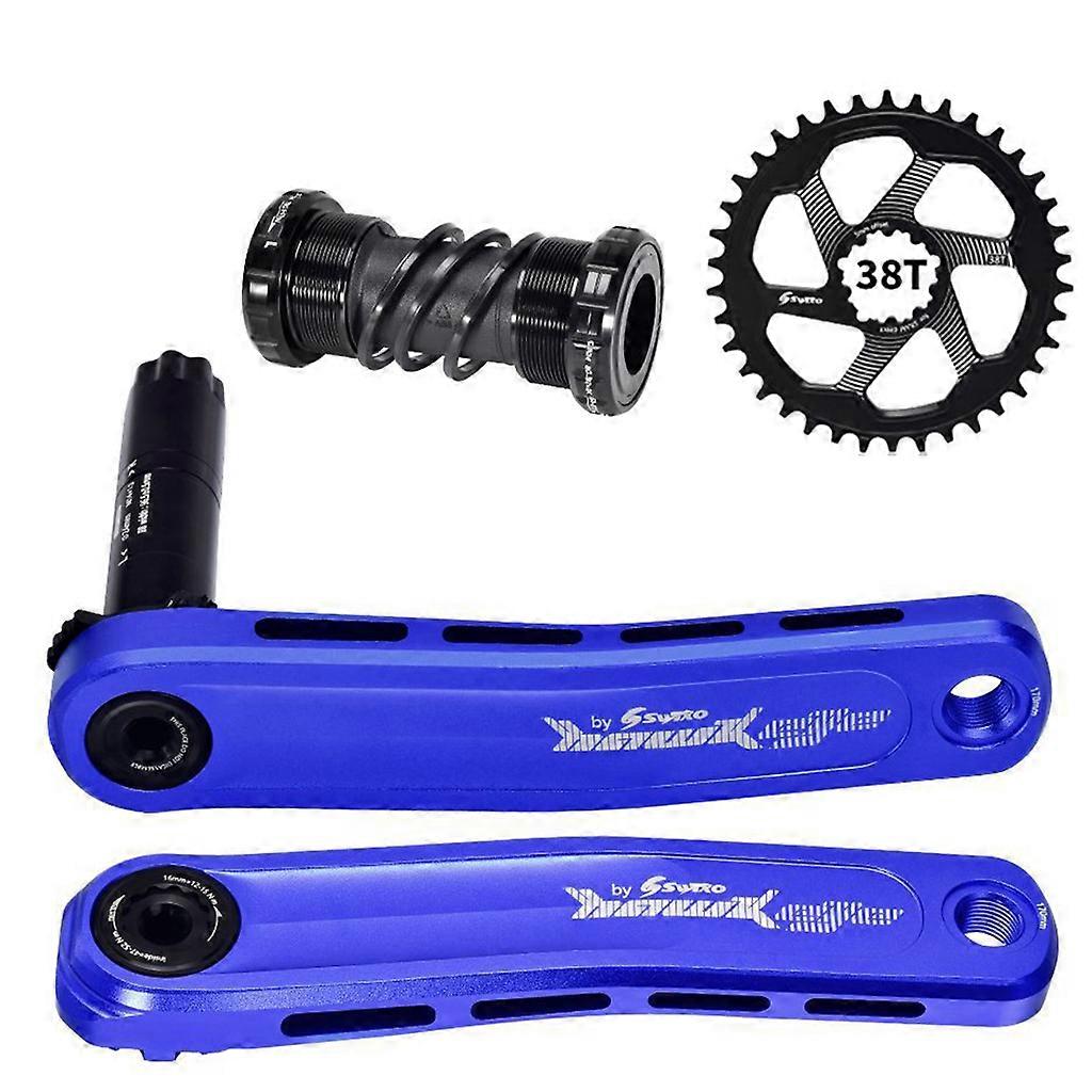 170mm Bike Crankset for Mountain Bike Mtb Bicycle Crank Arm Set | Fruugo UK
