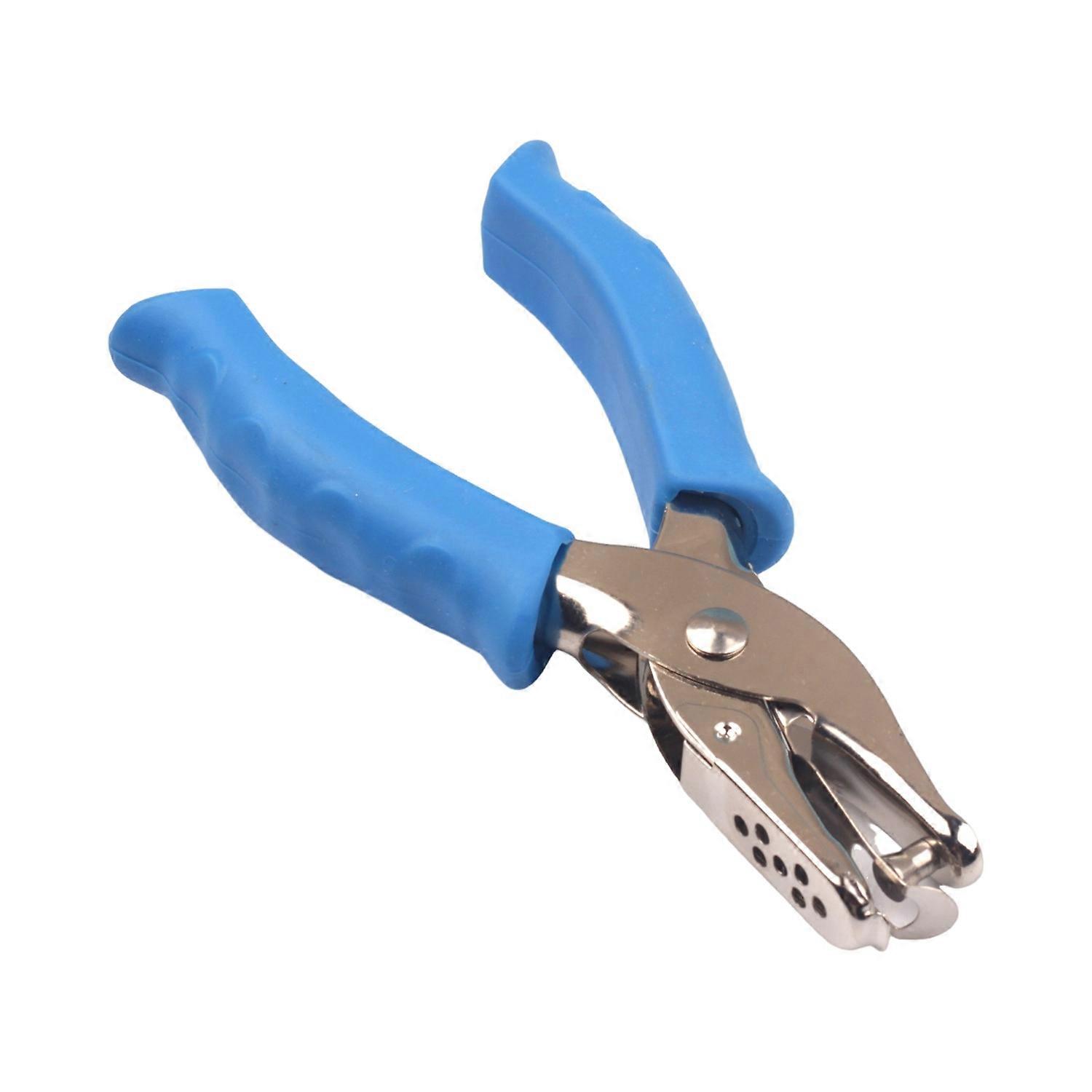 Bright Colors Single Hole Punch with Ergonomic Silicone Handle Compact ...