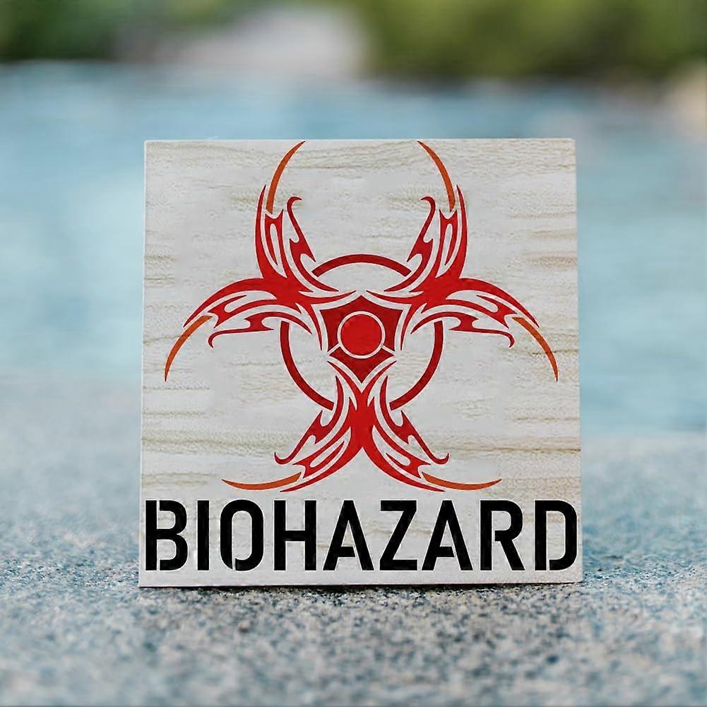 Biohazard Symbol Painting Stencil 11.8x11.8inch Reusable Symbol Theme ...