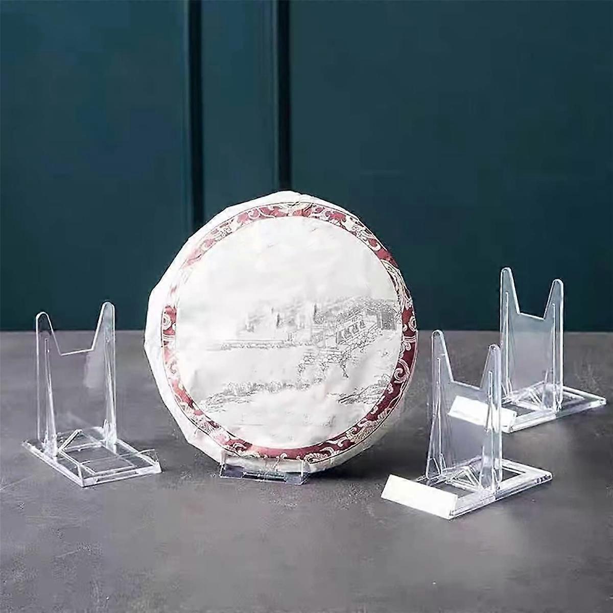 Plate Stands Plastic Display Holders Picture Plate Holders Clear Mini ...