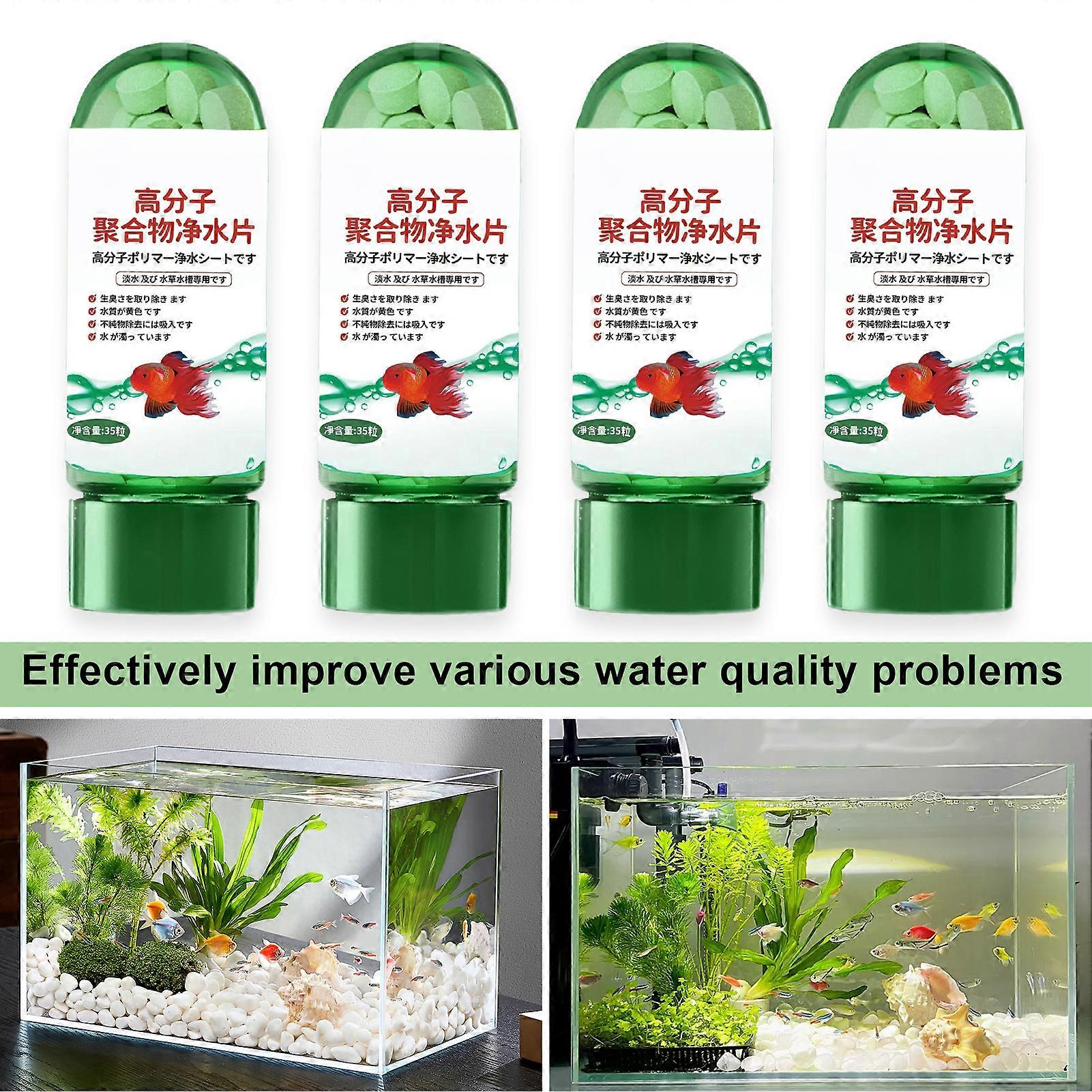 Powerful Aquarium Water Purification Tablet, Water Purifying Tablets ...