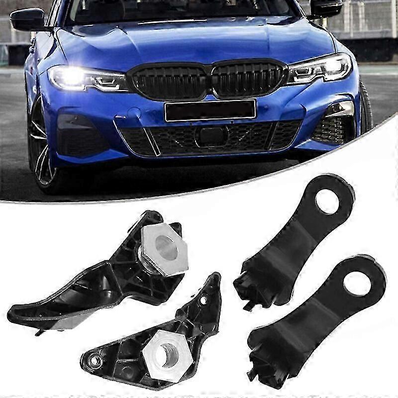 4x Left+Right Headlight Headlamp Brackets Repair Fit For BMW 5 SERIES ...