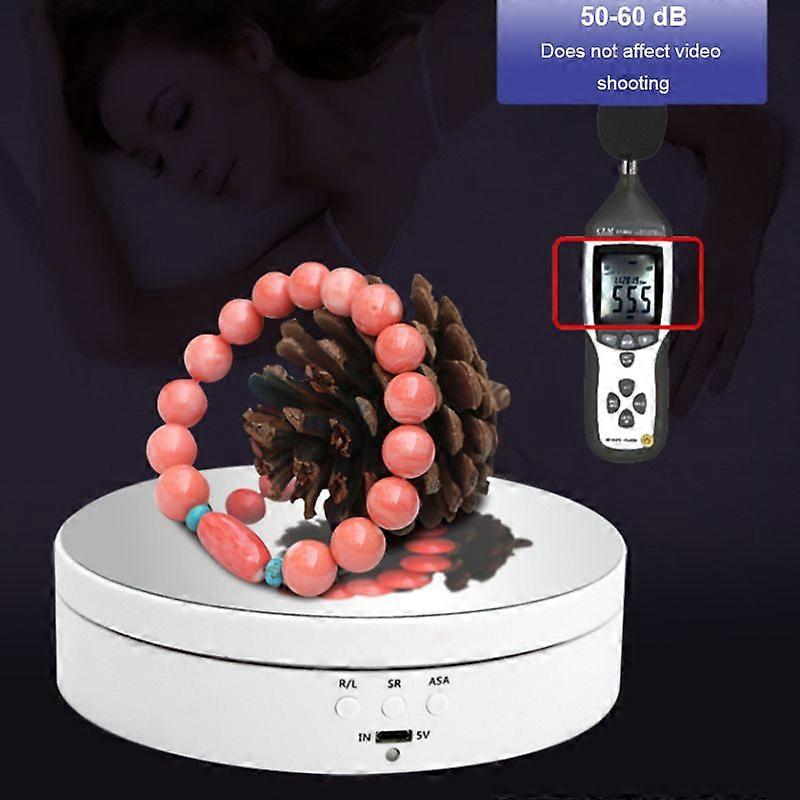 360 Electric Motorized Rotating Display Stand Jewelry Photography Show ...