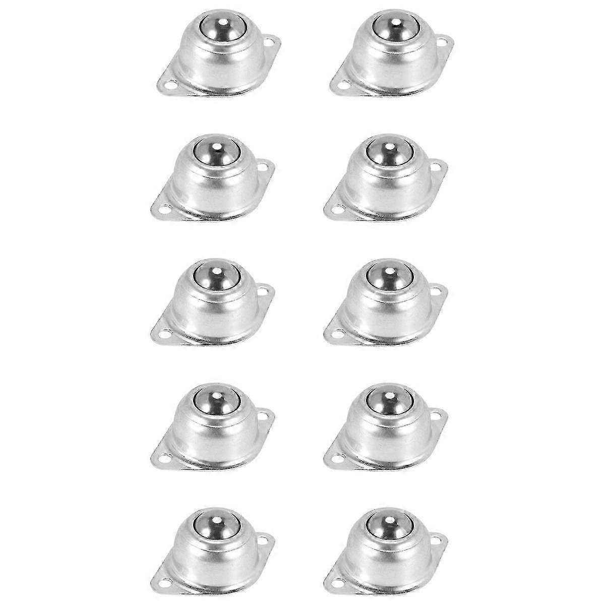 10Pcs 3CM Dia Carbon Steel -15A Ball Transfer Unit Ball Conveyor Roller ...