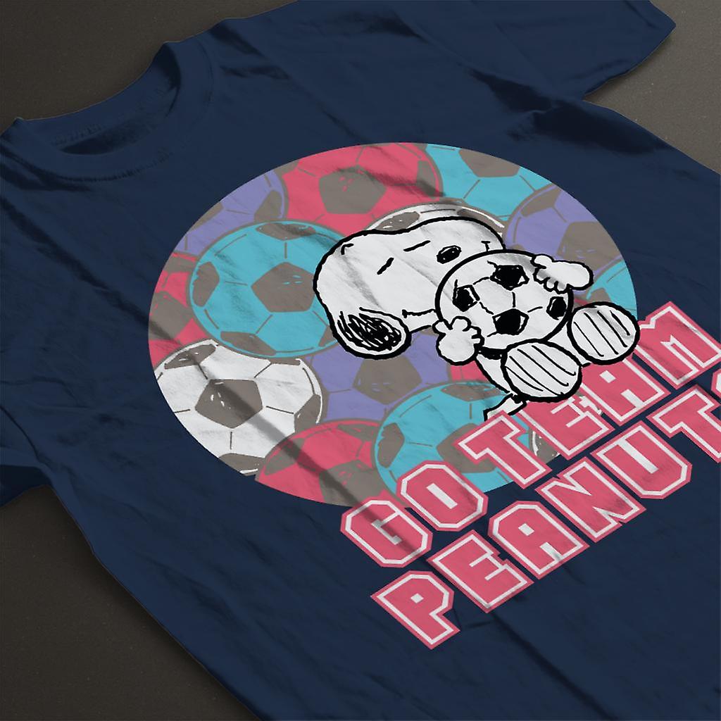 Peanuts Football Snoopy Go Team Peanuts T-shirt féminin | Fruugo US