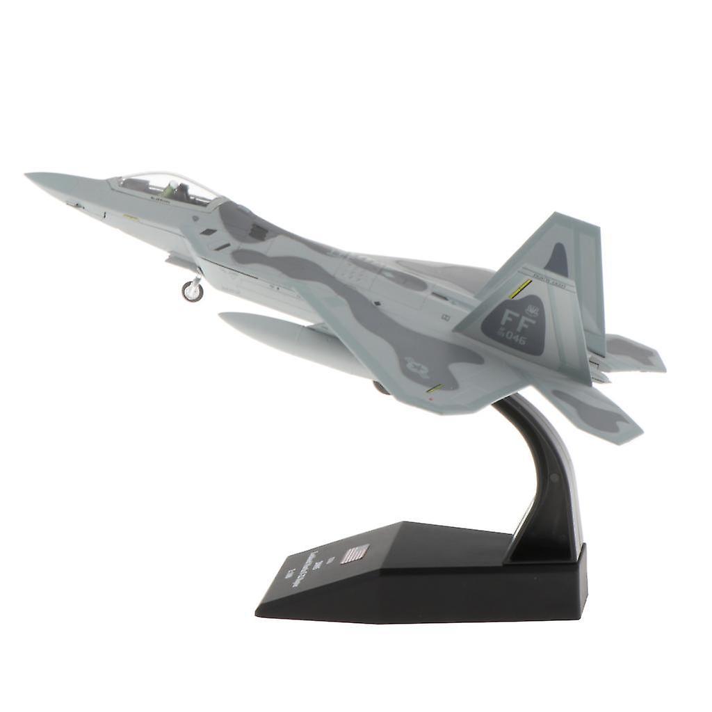 1:100 American Aircraft F-22 Fighter Raptor Pplane Alloy Models | Fruugo UK