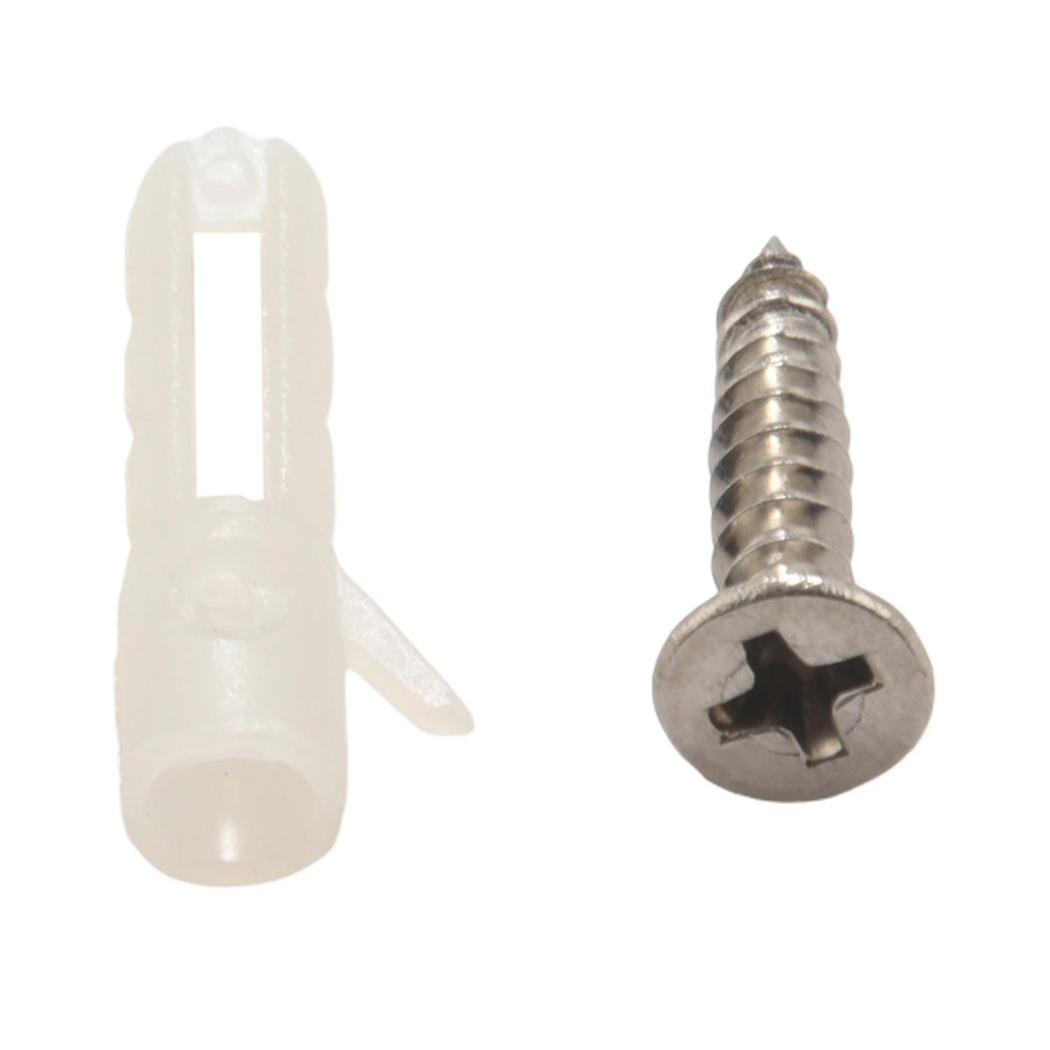 24pcs 3/4 X 1 Inch Sign Holders Standoff Screws Wall Standoff Holders ...