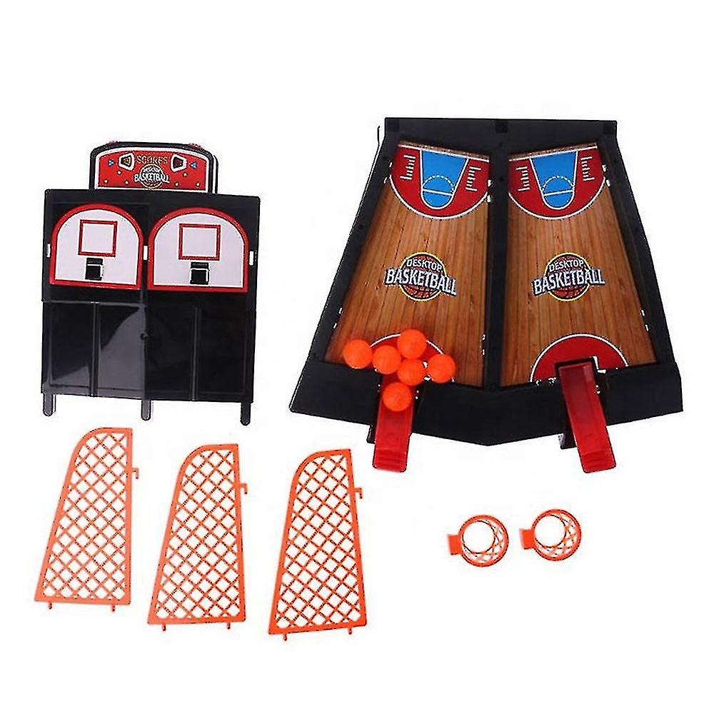 Tabletop Mini Basketball Shooting Toys Set Arcade Basketball Catapult ...