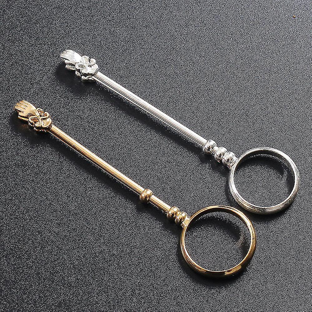 Aiex 2 Pcs Cigarette Holder Ring Lady Elegant Ring Cigarette Protect ...