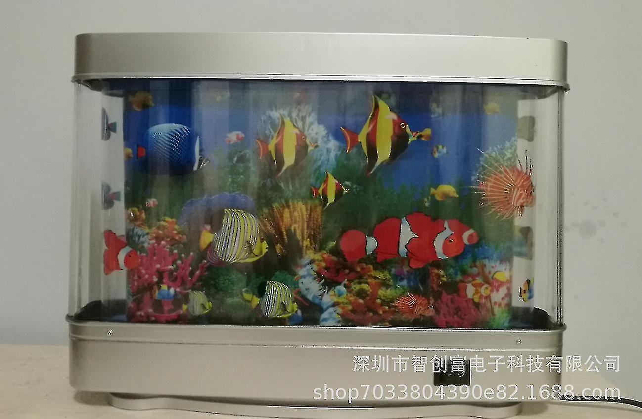 Artificial Tropical Fish Dolphin Aquarium Decorative Lamp Virtual Ocean ...