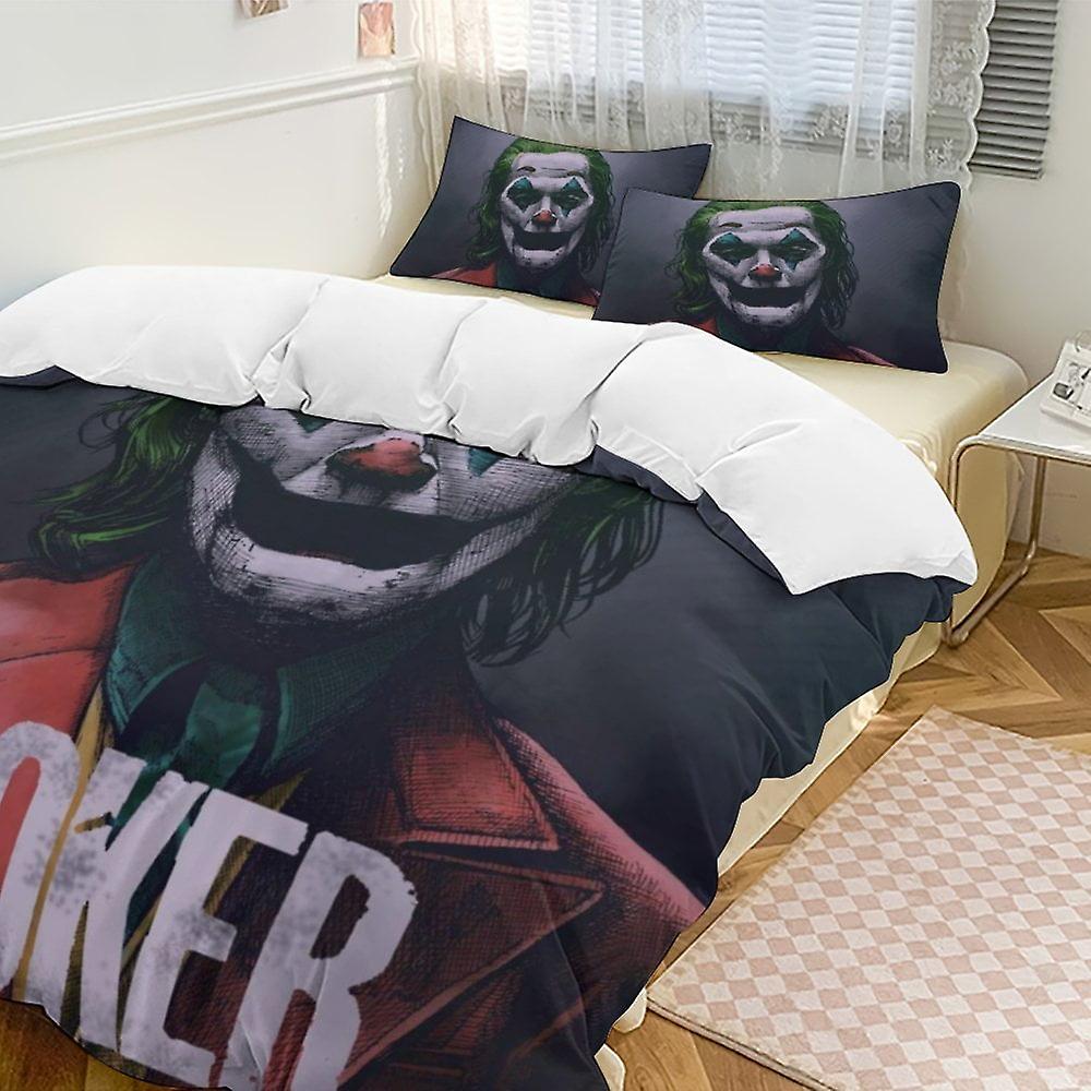 Joker Bedding Sets Cute Bed Cover Anime Cartoon 3D Printed Lightweight ...