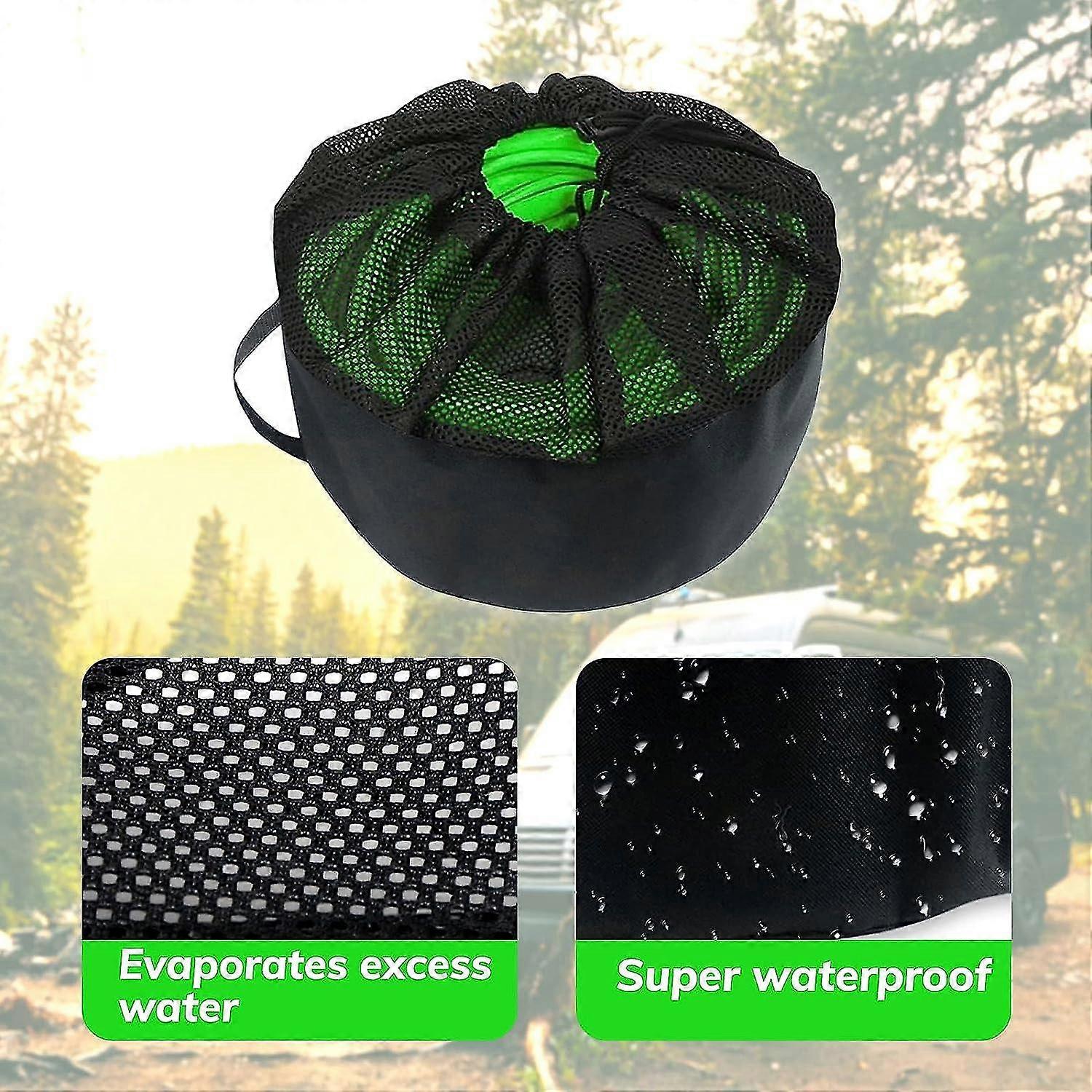 Garden Hose Storage Bag Rv Hose Organizer Mesh Heavy Duty Hose Pipe ...