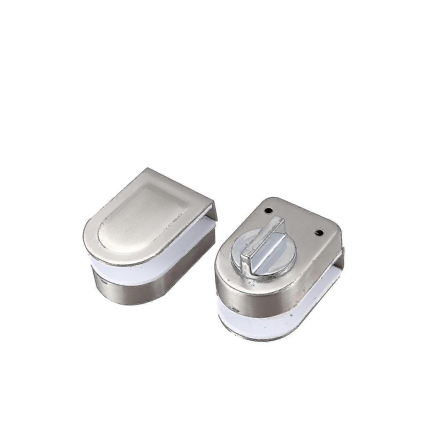 Stainless Steel,glass Door Latches Lock/,138a ,without Drilling,for ...