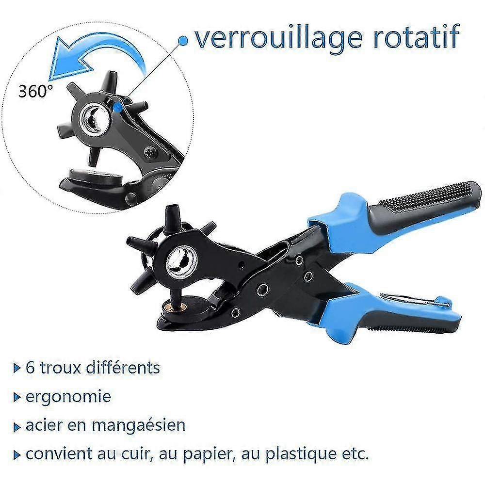 Hole Punch Pliers Wheel Punch Leather Punch Plates And Ruler Convenient ...