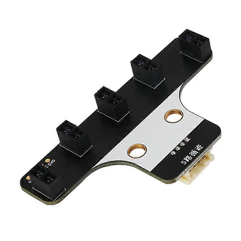 5 Way Tracking Sensor Smart Car Dedicated 5-Way Infrared Tracking ...