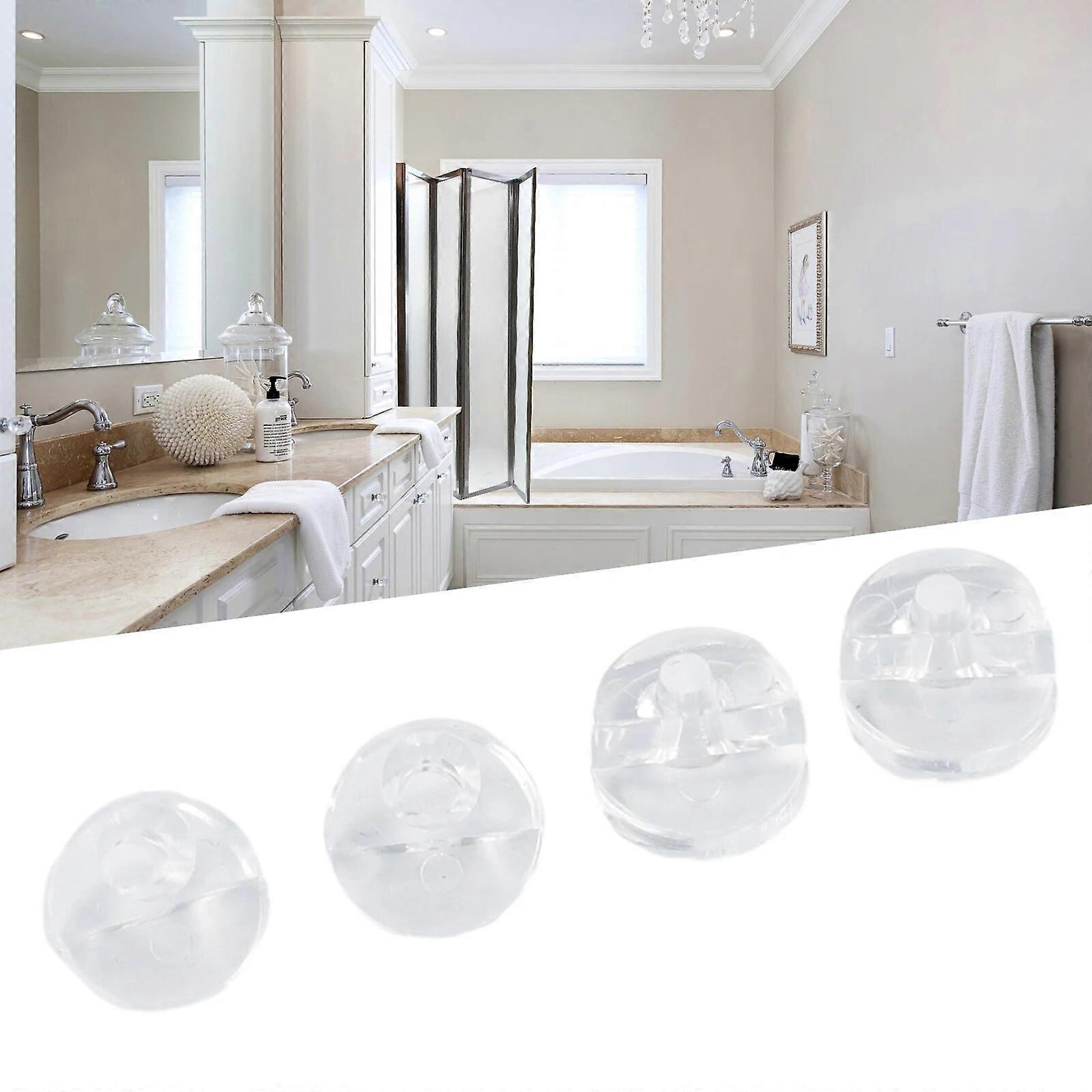 4pcs Mirror Mounting Clips Lightweight Mirror Wall Clips Fixing Kit ...