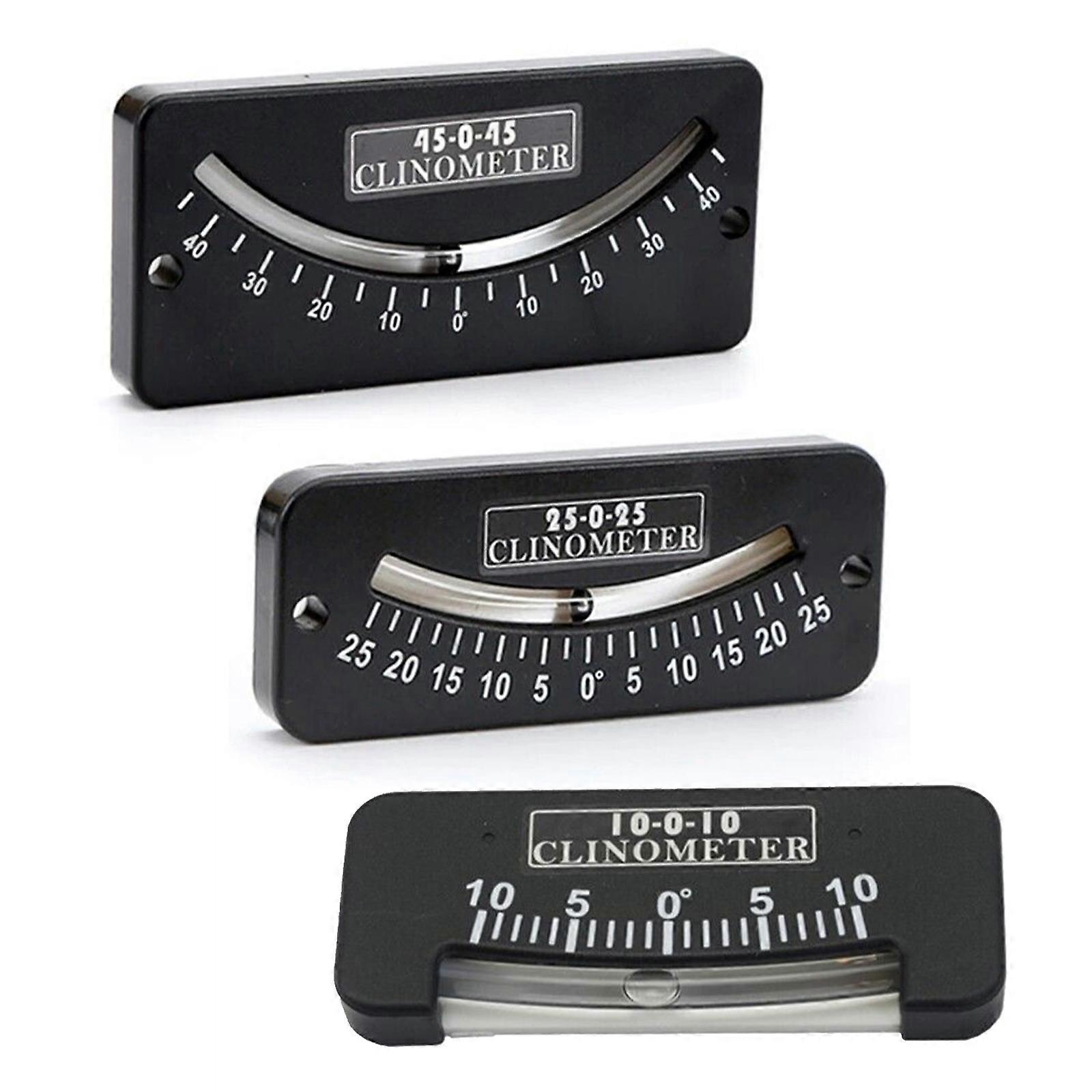 Protractor 25-0-25 Inclinometer 45-0-45 Inclinometer Slope Locator ...