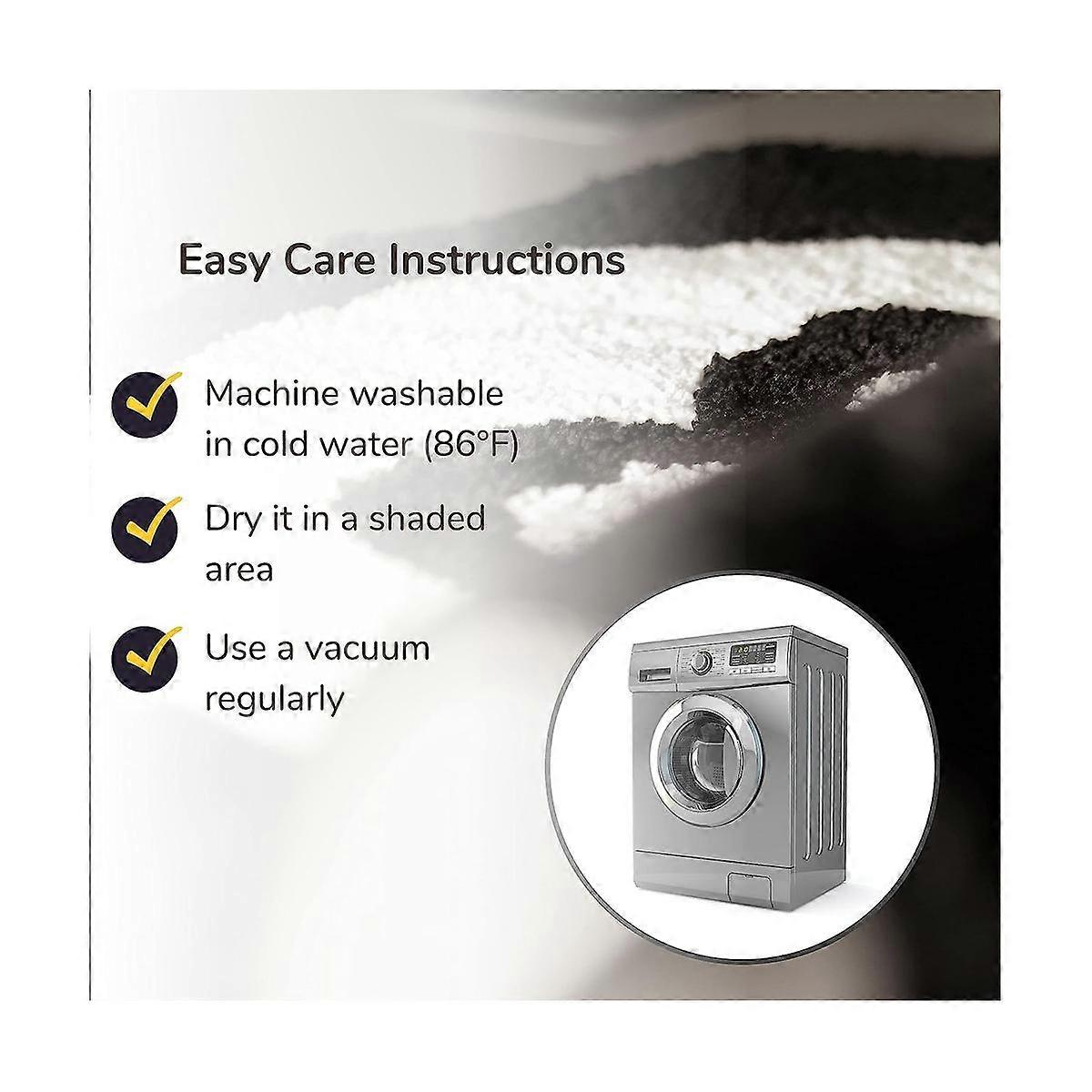 8 Ball Rug - 32 Inch White & Black Rug - Cool Rugs and Aesthetic Rugs ...