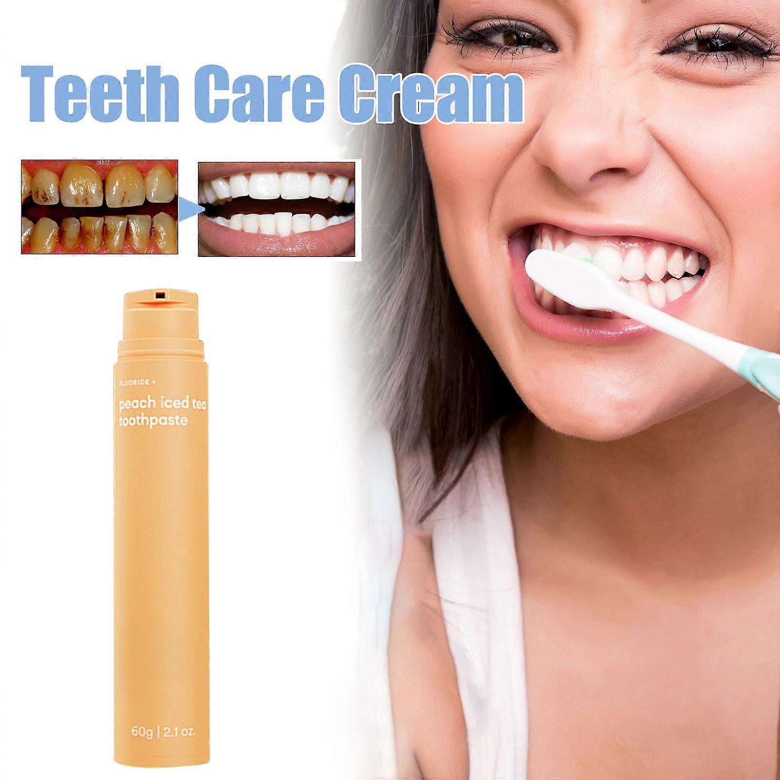 Fruit Flavored Toothpaste For Refreshing Breath Whitening Teeth ...