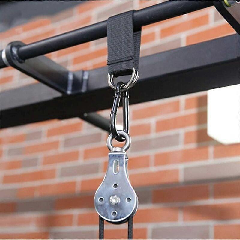Lifting Pulley, Silent Pulley Stainless Steel Rotating Lifting Ring ...