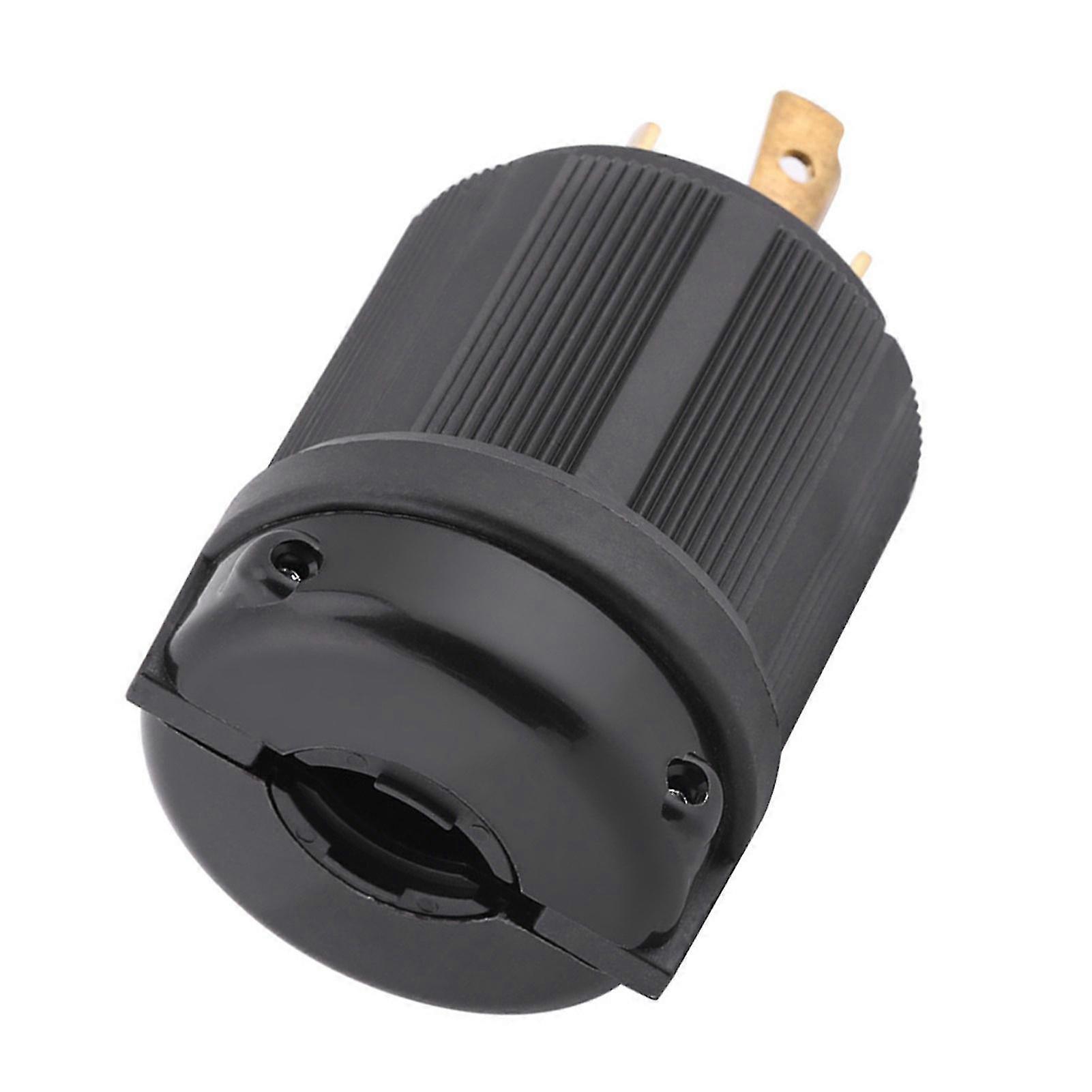 NEMA L14-30P 30A 125V-250V 4 Wire Twist Lock Electrical Plug Connector ...