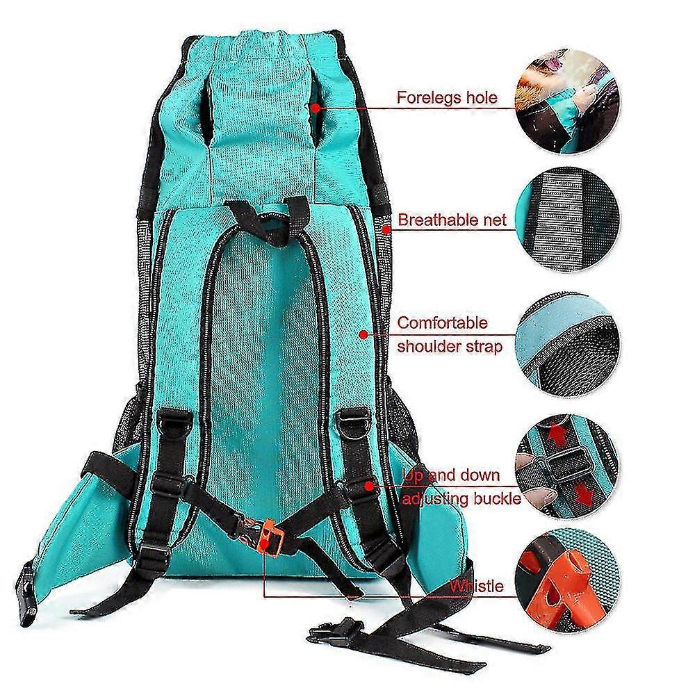 Oxford Cloth Pet Dog Carrier Backpack For Small Medium Dogs Corgi ...
