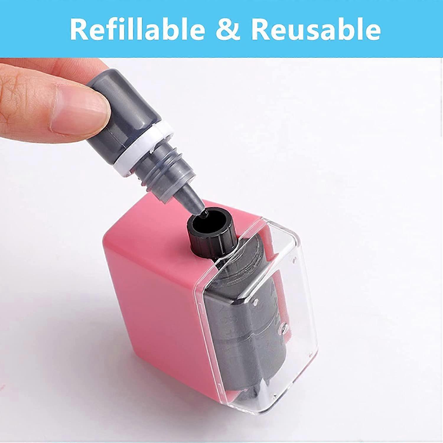 Teaching Stamps for Kids,Smart Math Roller Stamps,Refillable Ink Math ...