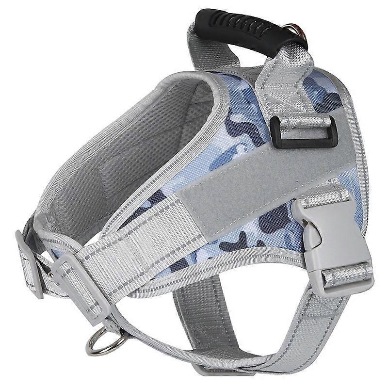 No Pull Dog Harness Adjustable Reflective Oxford Easy Control Medium ...