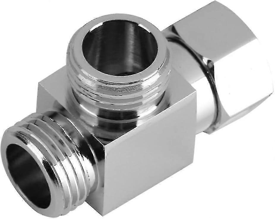 Shower Tee Adapter 3 Way Diverter G1/2" Hose Tee Adapter Tee Adapter ...