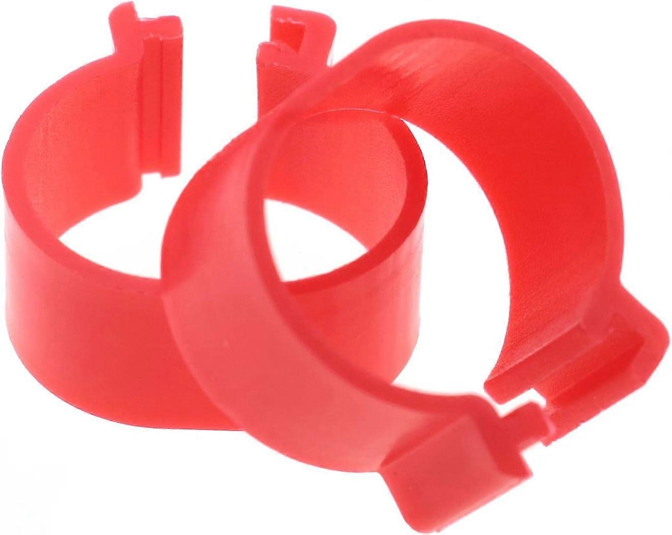 50PCS 16mm Chicken Identification Bands - Plastic Poultry Leg Rings ...