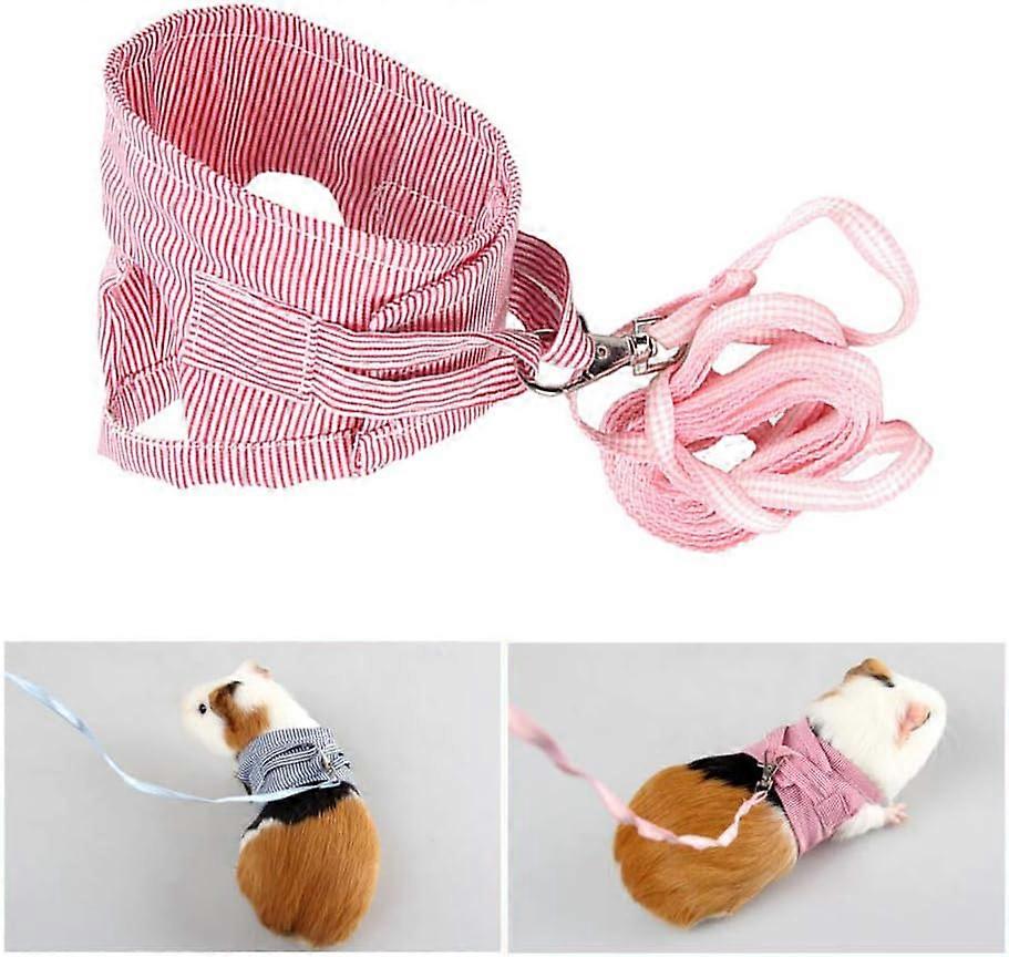 Ferret Harness - Small Animals Outdoor Walking Vest Harness with Lead ...