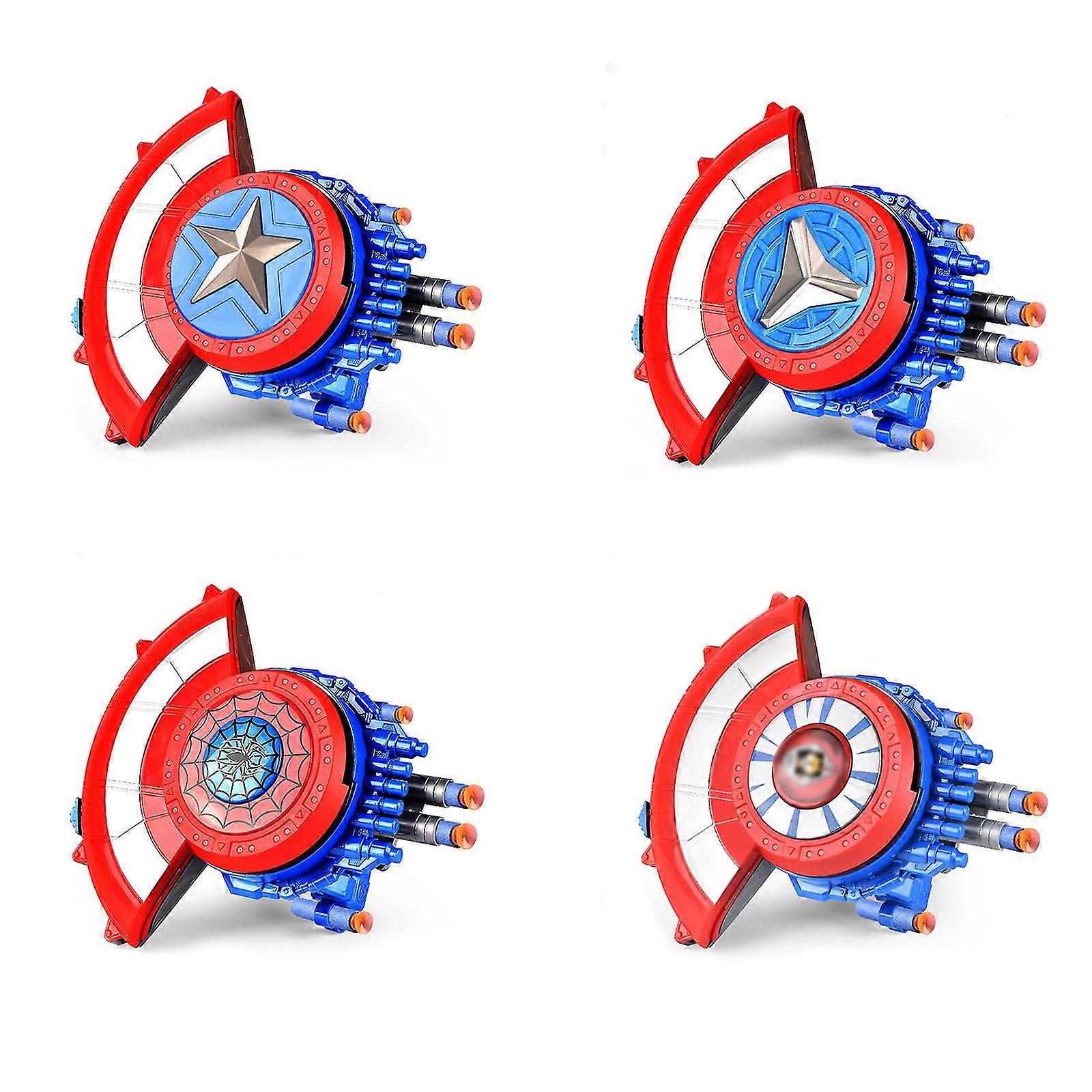 Marvel Avengers Mech Strike Captain America Strikeshot Shield Role Play ...