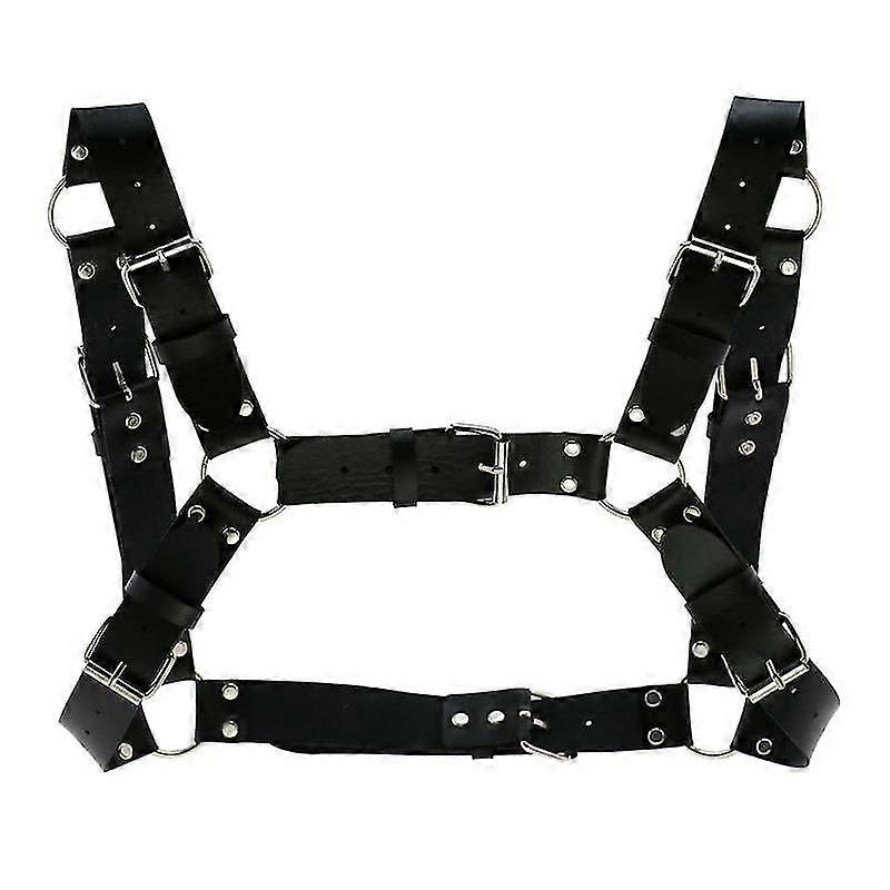 Adjustable Caged Metal Body Chain Chest Harness for Women and Men ...